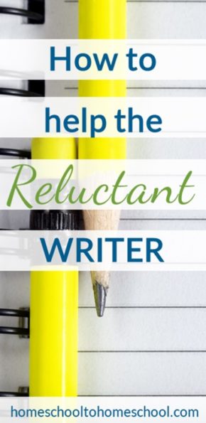 How to Help the Reluctant Writer be Motivated to Write in Your Homeschool