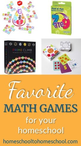 Favorite Math Games in Our Homeschool (for All Ages) - Homeschool to ...