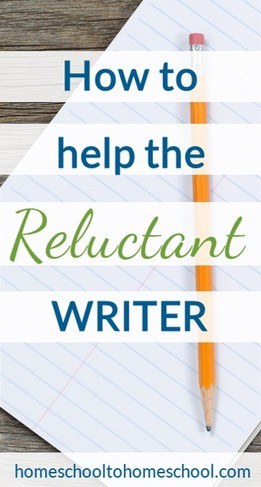 How to Help the Reluctant Writer be Motivated to Write in Your Homeschool