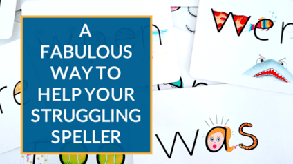 A Fabulous Way to Help Your Struggling Speller - Homeschool to Homeschool