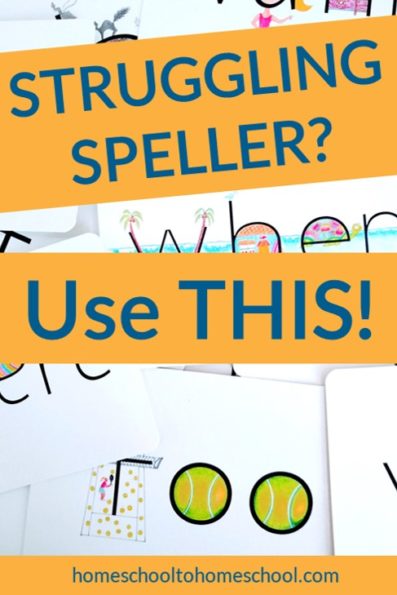 A Fabulous Way to Help Your Struggling Speller - Homeschool to Homeschool
